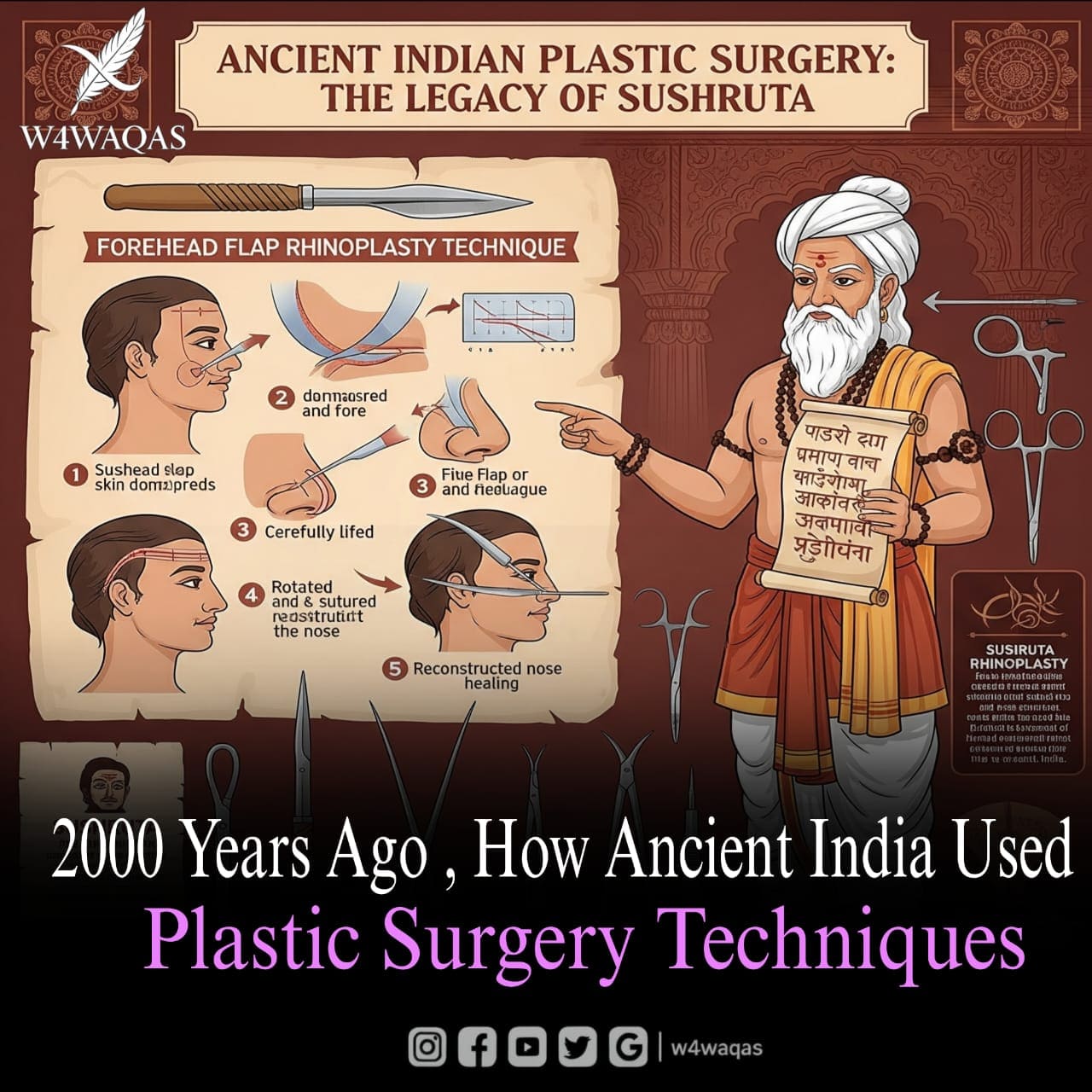 Ancient Indian Plastic Surgery: The Legacy of Sushruta